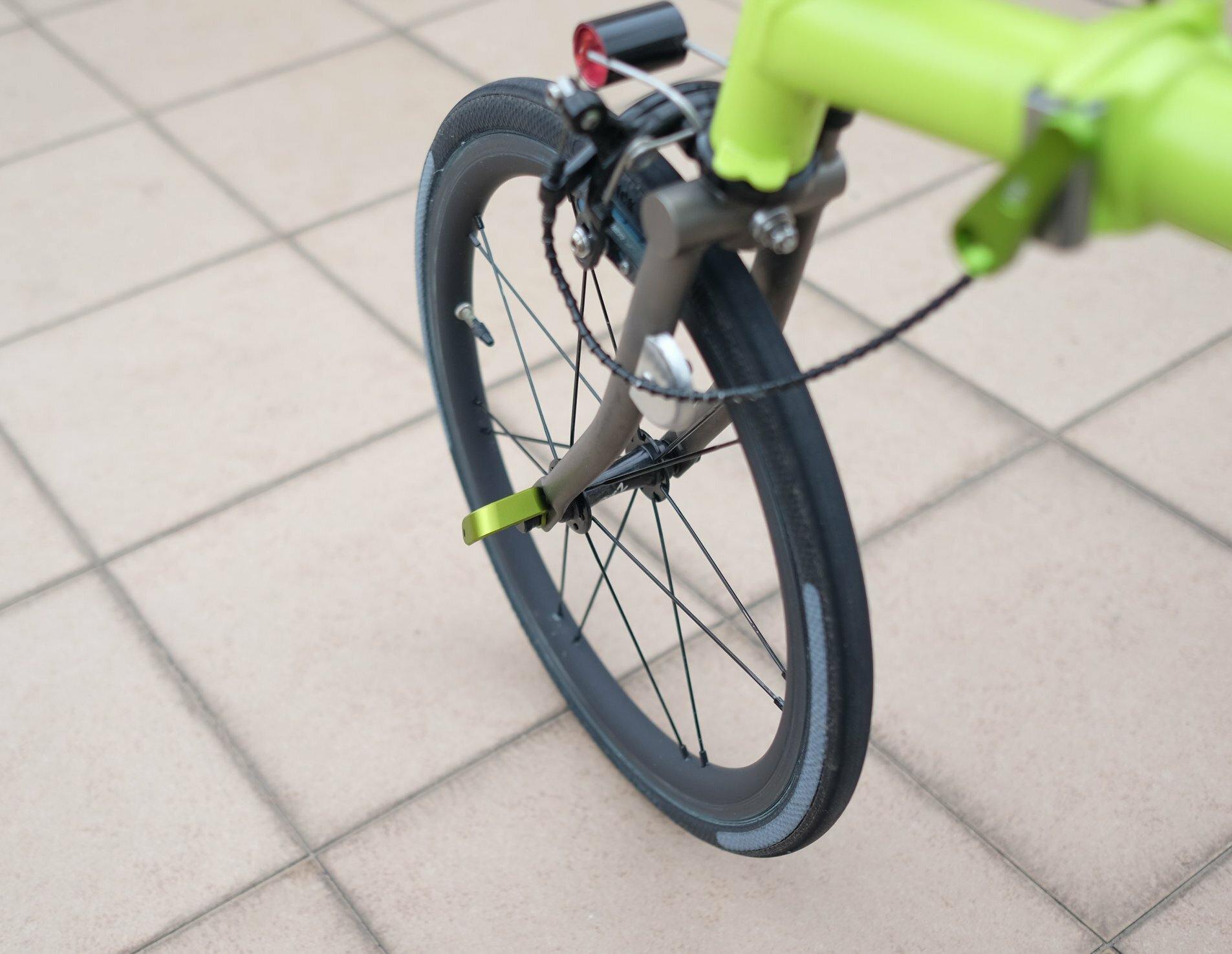 H&H Brompton E Type Front Axle Hook - Silver – SpinWarriors