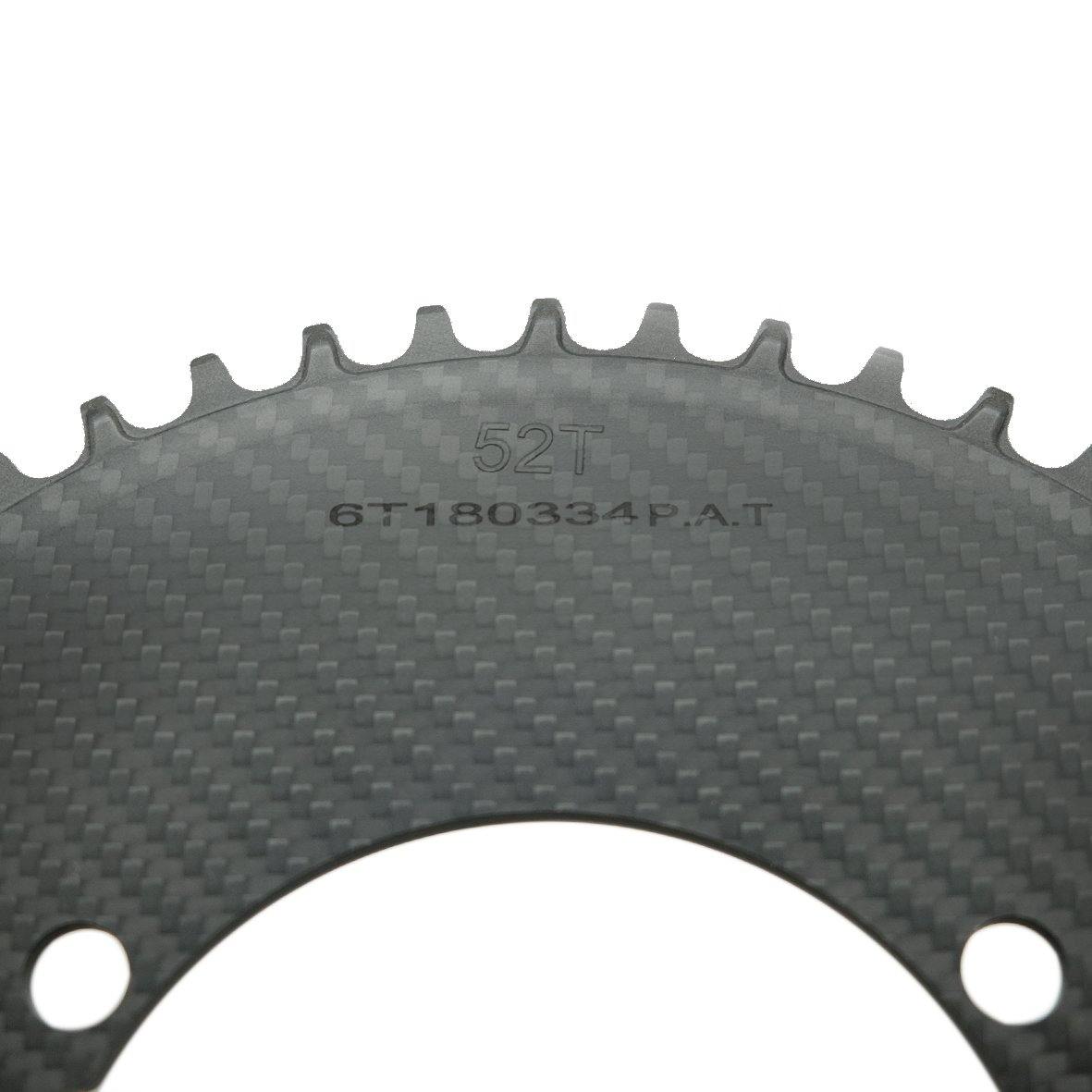 Digirit RT52 Carbon Chain Ring - 52T/BCD110/4 Bolts Digirit RT52 Carbon Chain Ring - 52T/BCD110/4 Bolts