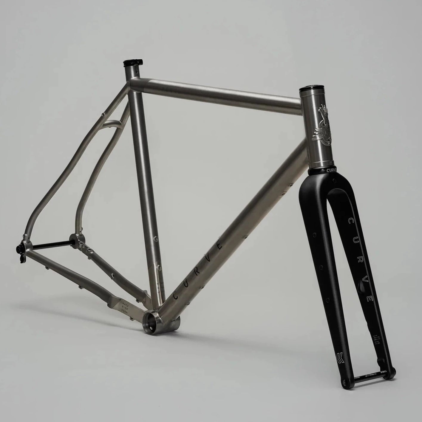 Curve GXR (AKA Kevin) Titanium Gravel Frameset – SpinWarriors