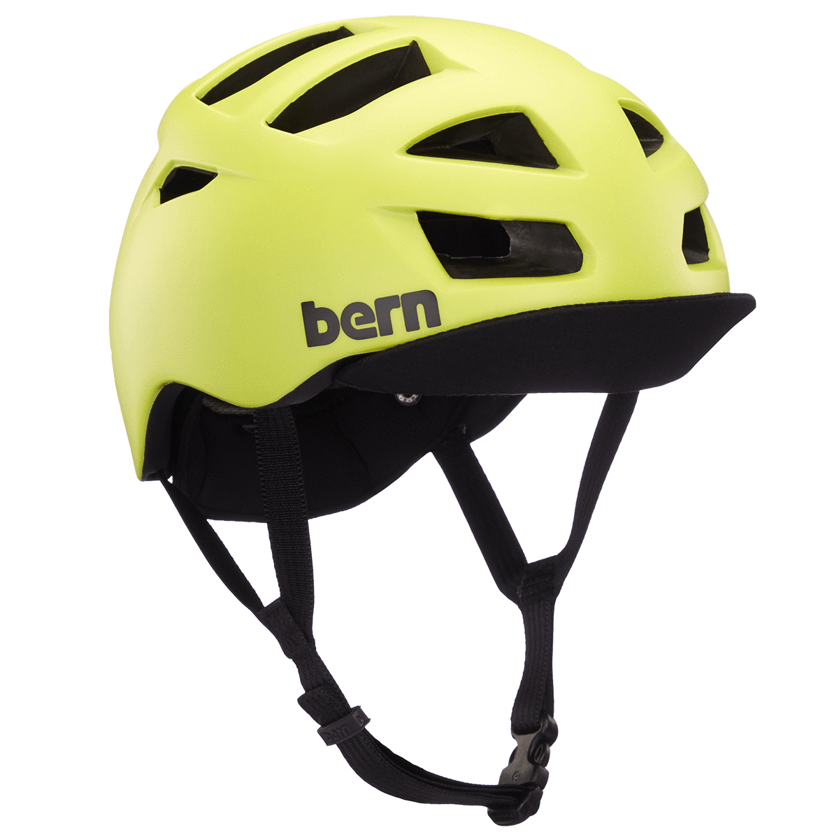 Bern Allston Helmet - Matte Hyper Green – SpinWarriors