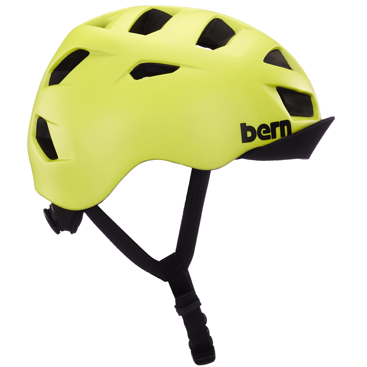 Bern Allston Helmet - Matte Hyper Green – SpinWarriors