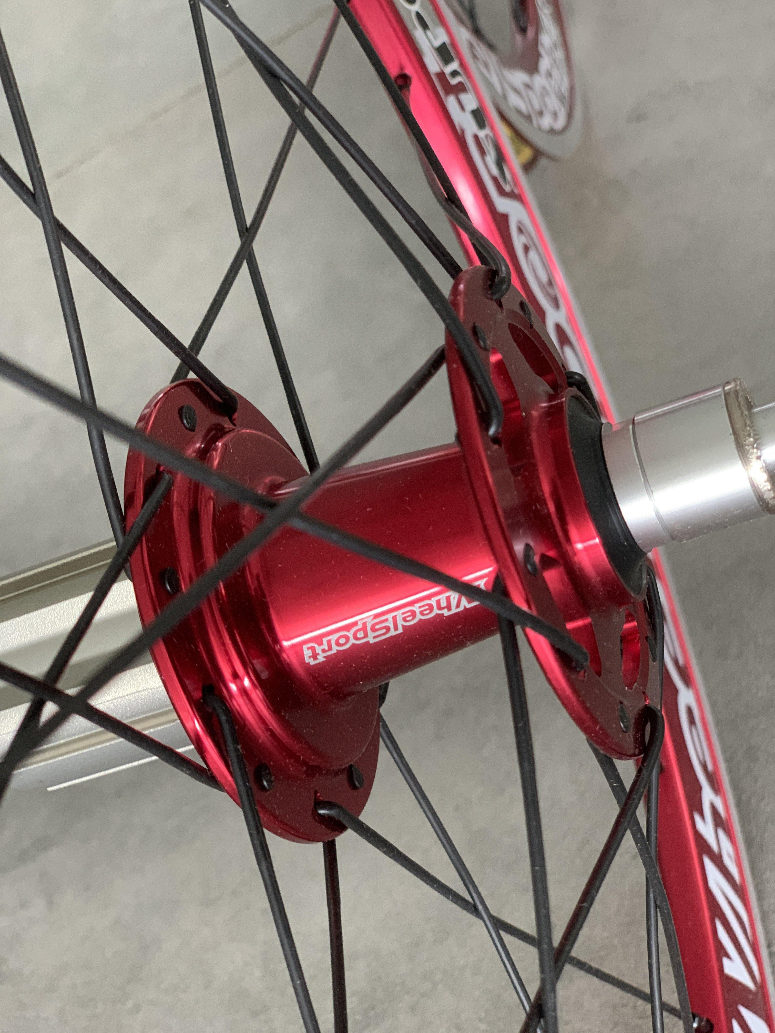 WheelSport Super 20" Alloy Wheelset (406) - Red – SpinWarriors