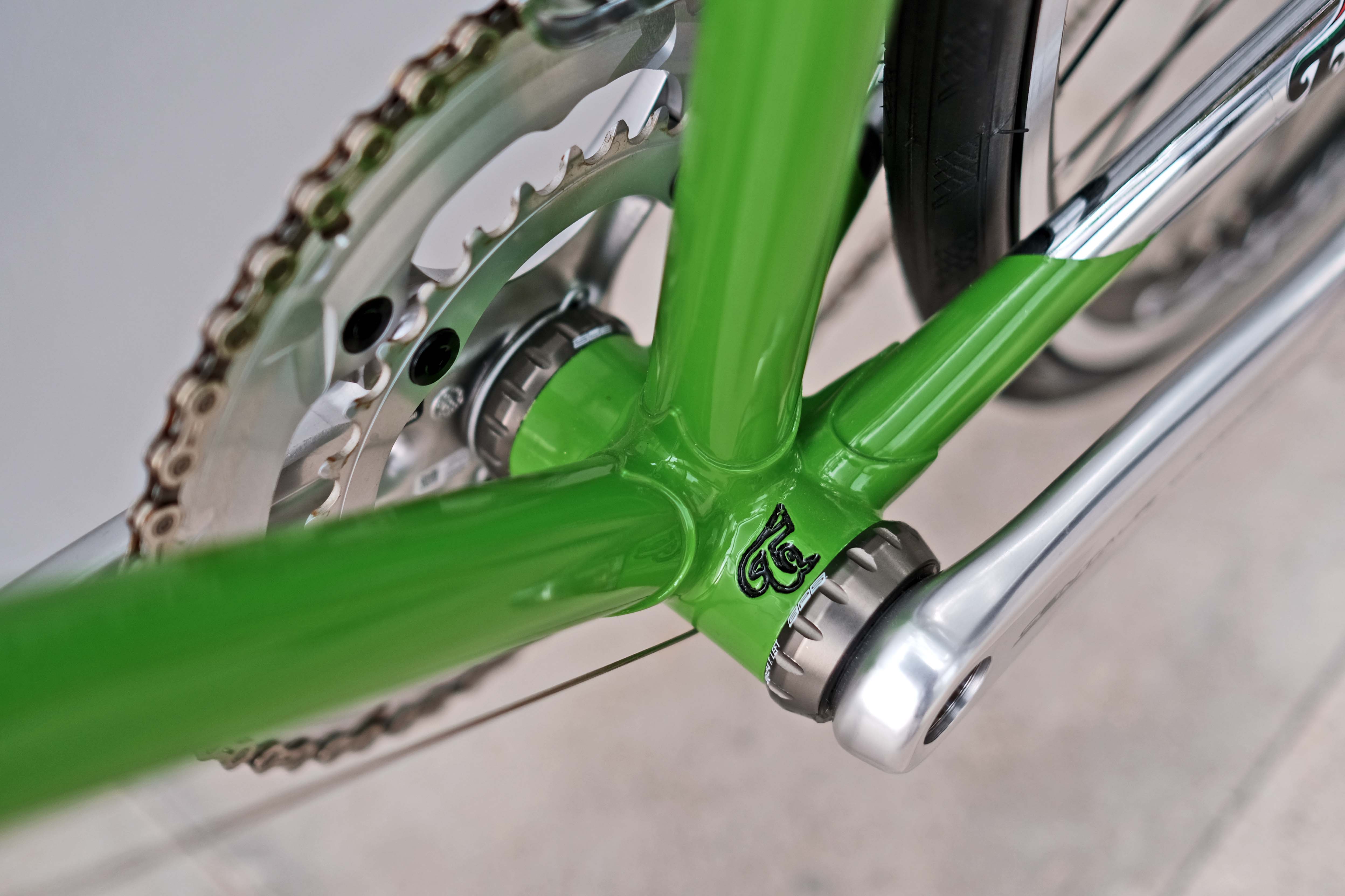 Tommasini Sintesi Bike with Campagnolo Centaur - Green – SpinWarriors